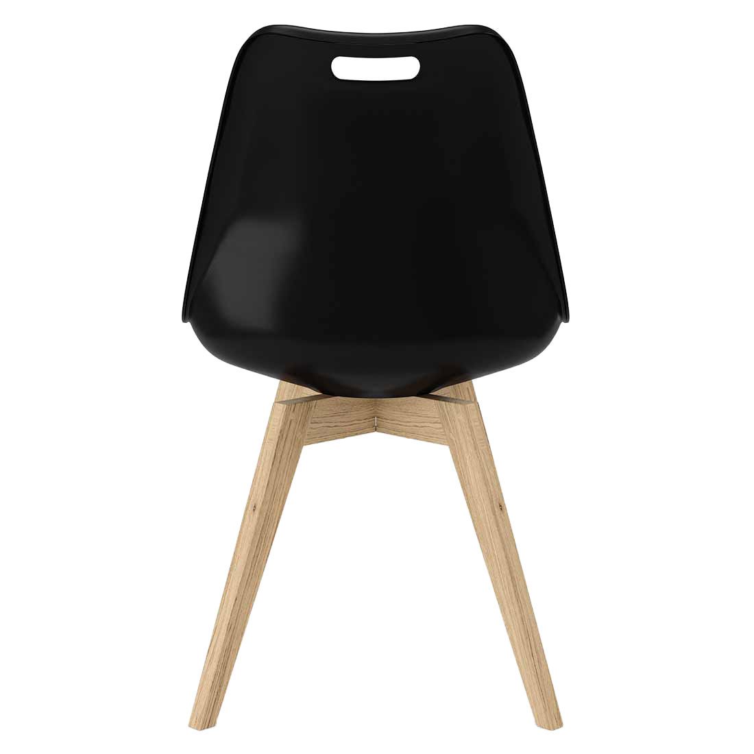 Tenzo Gina Schalenstuhl Schwarz