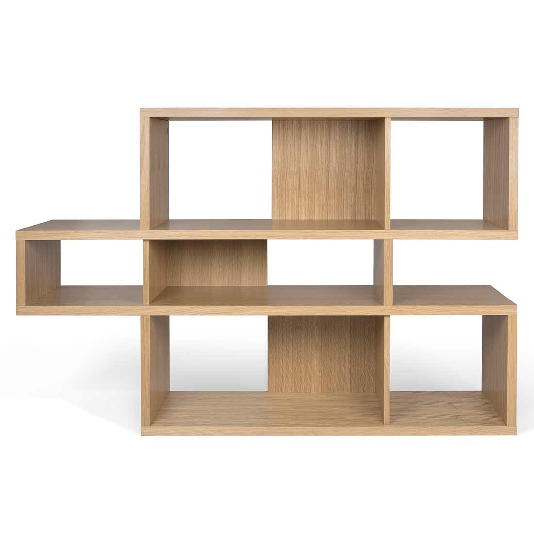 TEMAHOME London 001 Wandregal 156x34x100 cm Eiche