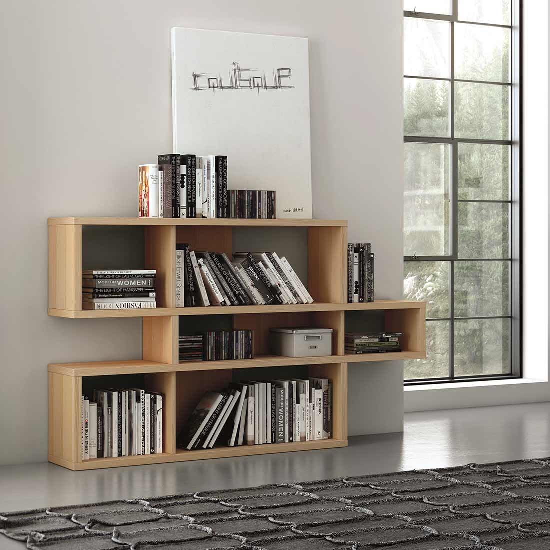 TEMAHOME London 001 Wandregal 156x34x100 cm Eiche