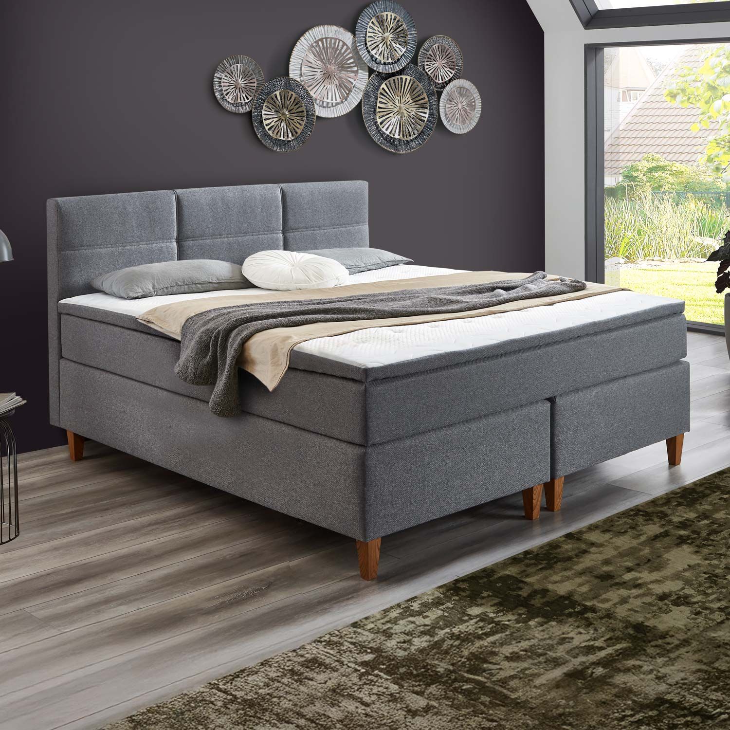 Gunstige Boxspringbett 140x200