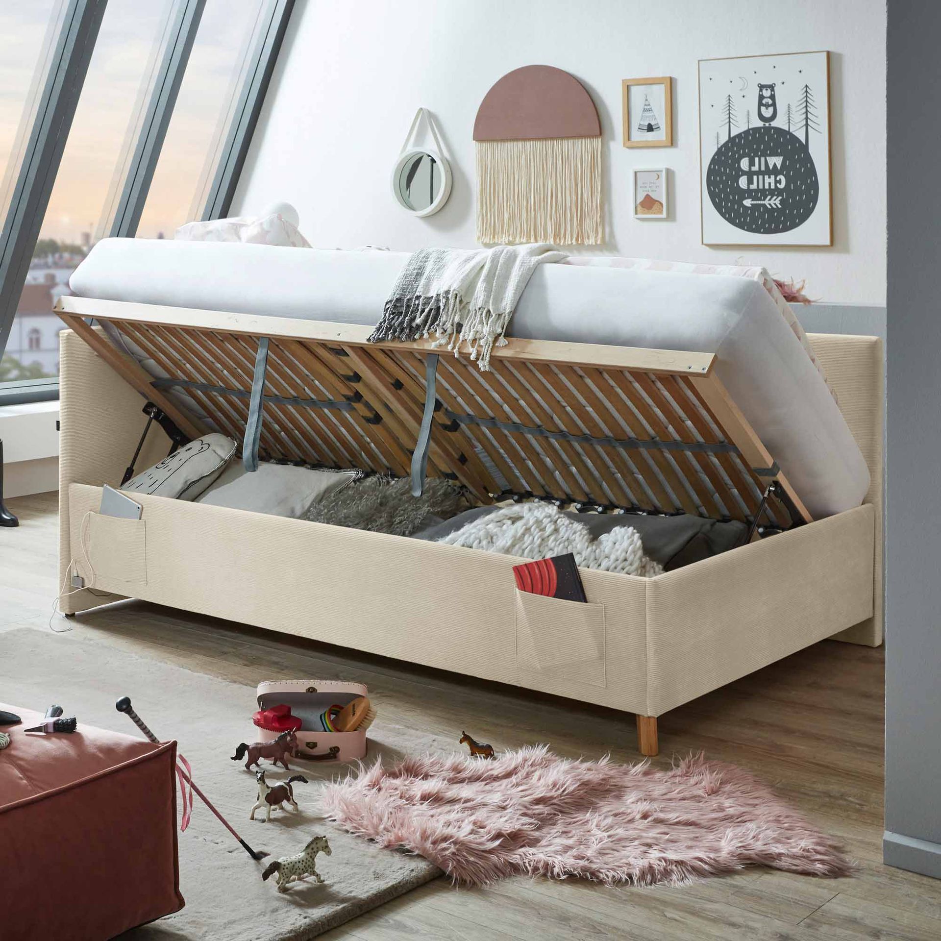 19 Awesome Polsterliege Mit Bettkasten 90x200