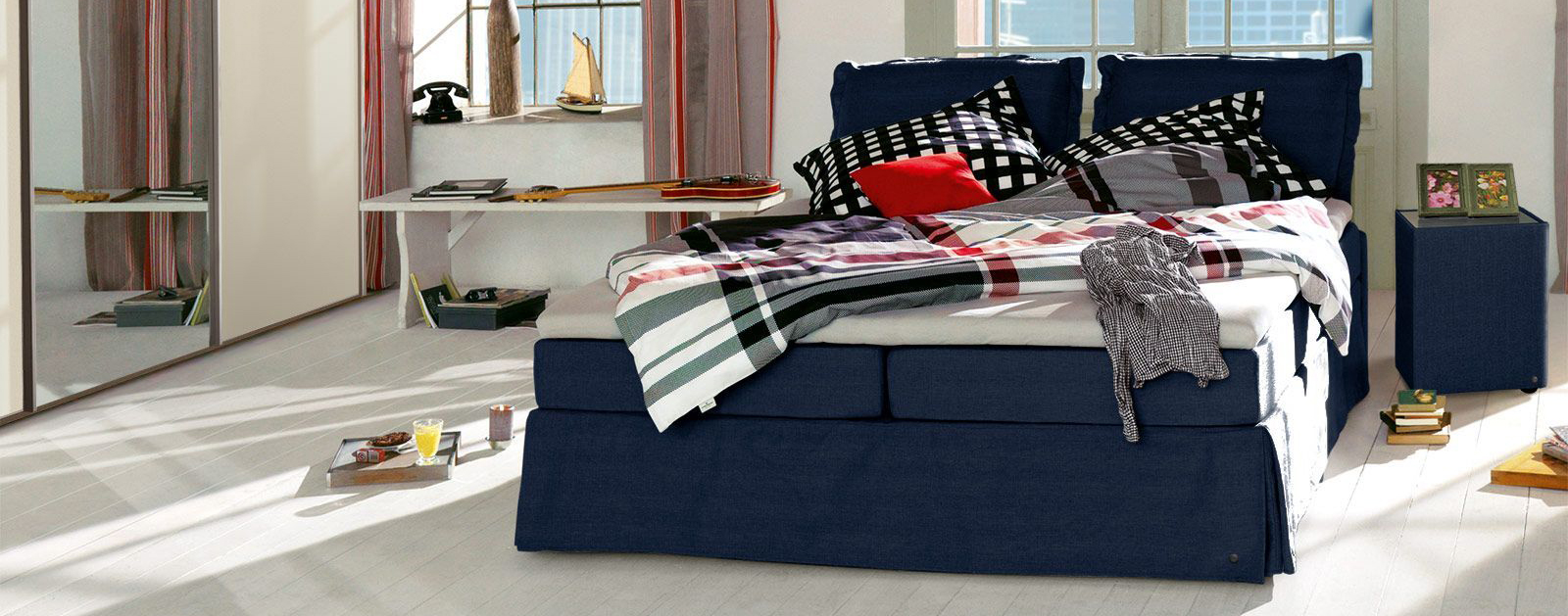 Box, Matratze und Topper - Aufbau des Boxspringbettes | BETTEN.de