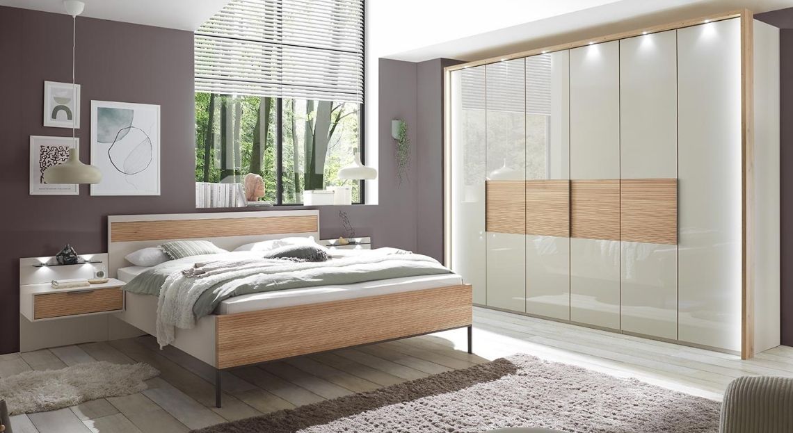 Drehtüren-Kleiderschrank Selunara